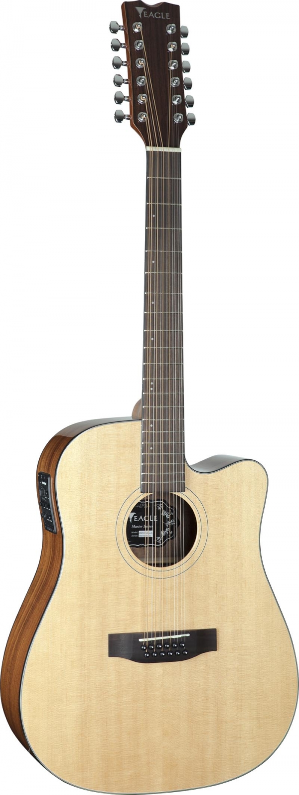 Violão folk dreadnought 12 cordas | EMD 470 CE12 | Eagle