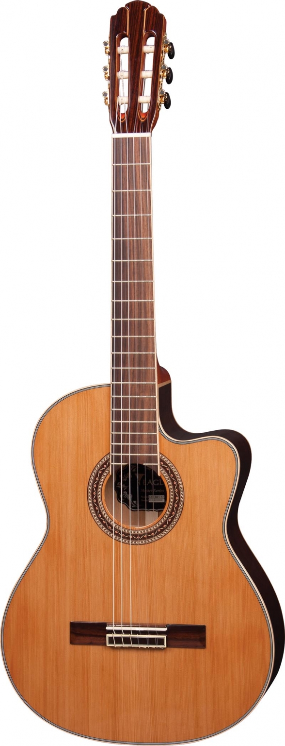 Violão clássico com tampo sólido de Cedro | EMN 860C | Eagle