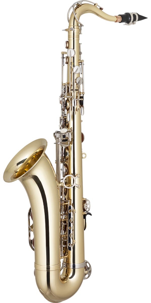 Saxofone tenor dourado com chaves niqueladas | ST 503 LN | Eagle