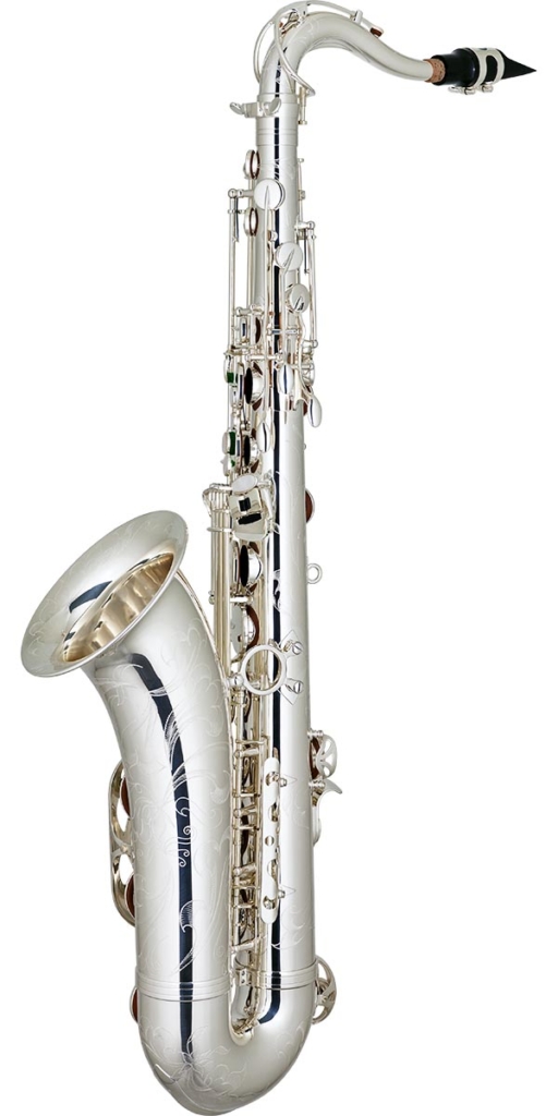 Saxofone tenor de bronze banhado a prata | STX 513S | Eagle